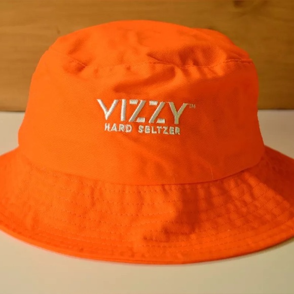 vizzy | Accessories | Vizzy Hat Cap Hard Seltzer Adult Orange White ...